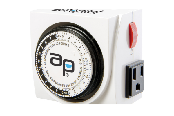 Dual-Outlet Analog Timer | Lights & Hydro System Control | Autopilot ...