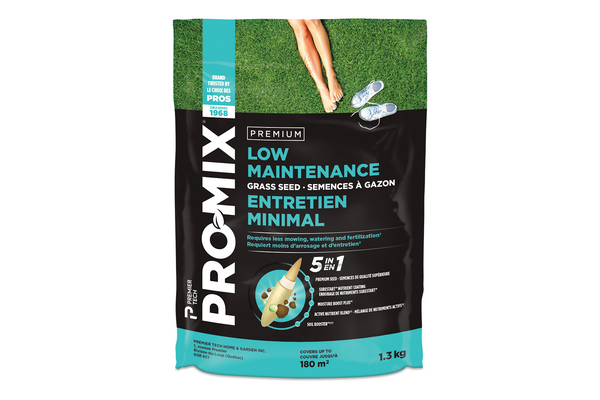 PRO-MIX Low Maintenance 5-in-1 Grass Seed | Easy Lawn Care 1.3kg ...