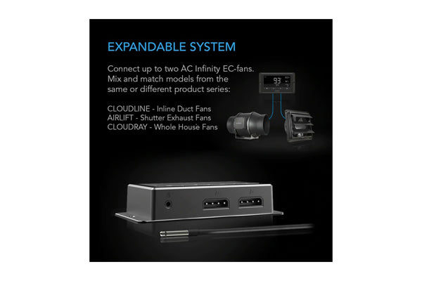 AC Infinity - Controller 67 – Smart Temp & Humidity Control for HVAC ...